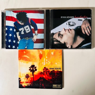 Ryan Adams - CD Lot of 3 - Gold - Heartbreaker - Ashes & Fire | eBay