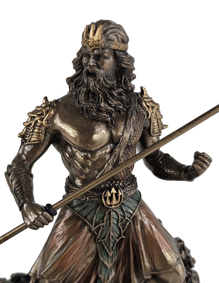 Poseidon Statue With Trident Poseidon | Greek Mythology Wiki | Fandom