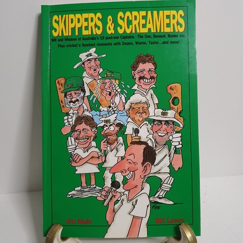 Skippers & Screamers by Jim Main & Bill Lawry Large Paperback Book 1995 ...