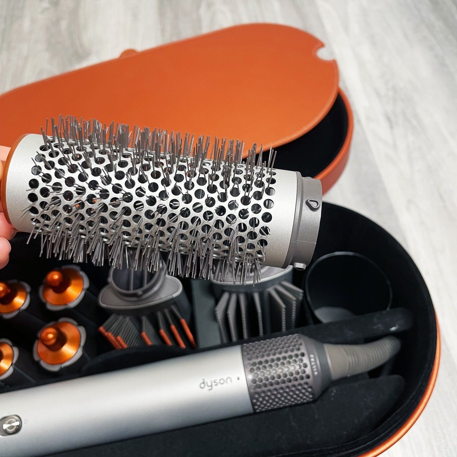 Dyson Silver Copper Airwrap Set | eBay