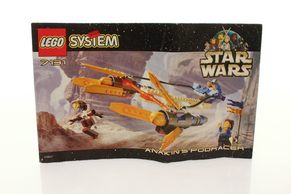 Lego Star Wars Episode 1 Set 7131 Anakin's Podracer 100% complete ...