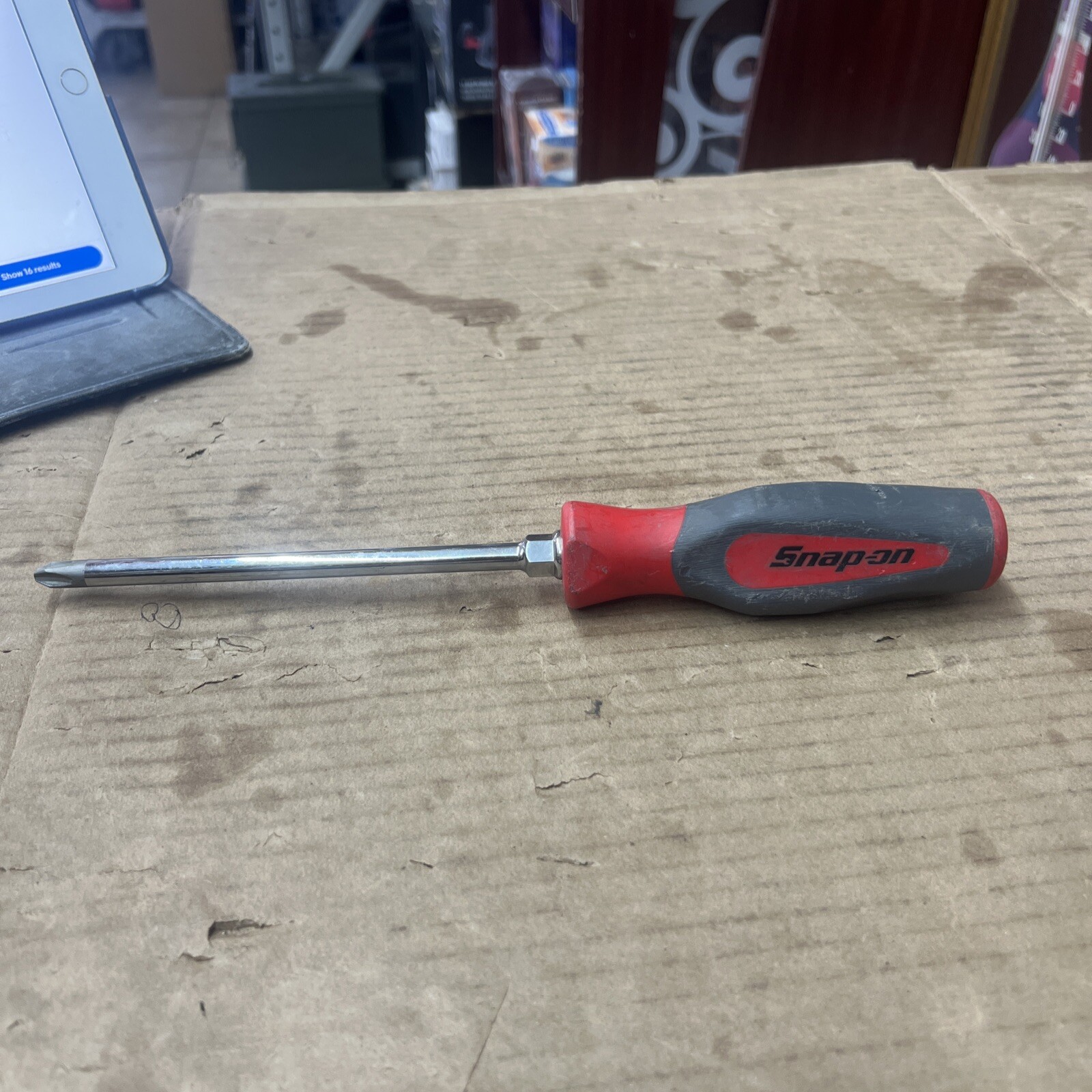 Snap on USA RED Hard Handle No 3 Phillips Head Screwdriver SHDP63IR | eBay