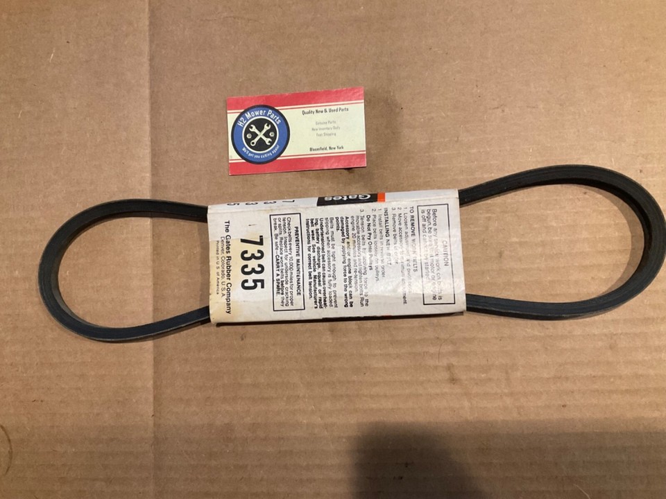 Gates 7335 Accessory Drive V Belt NOS | eBay