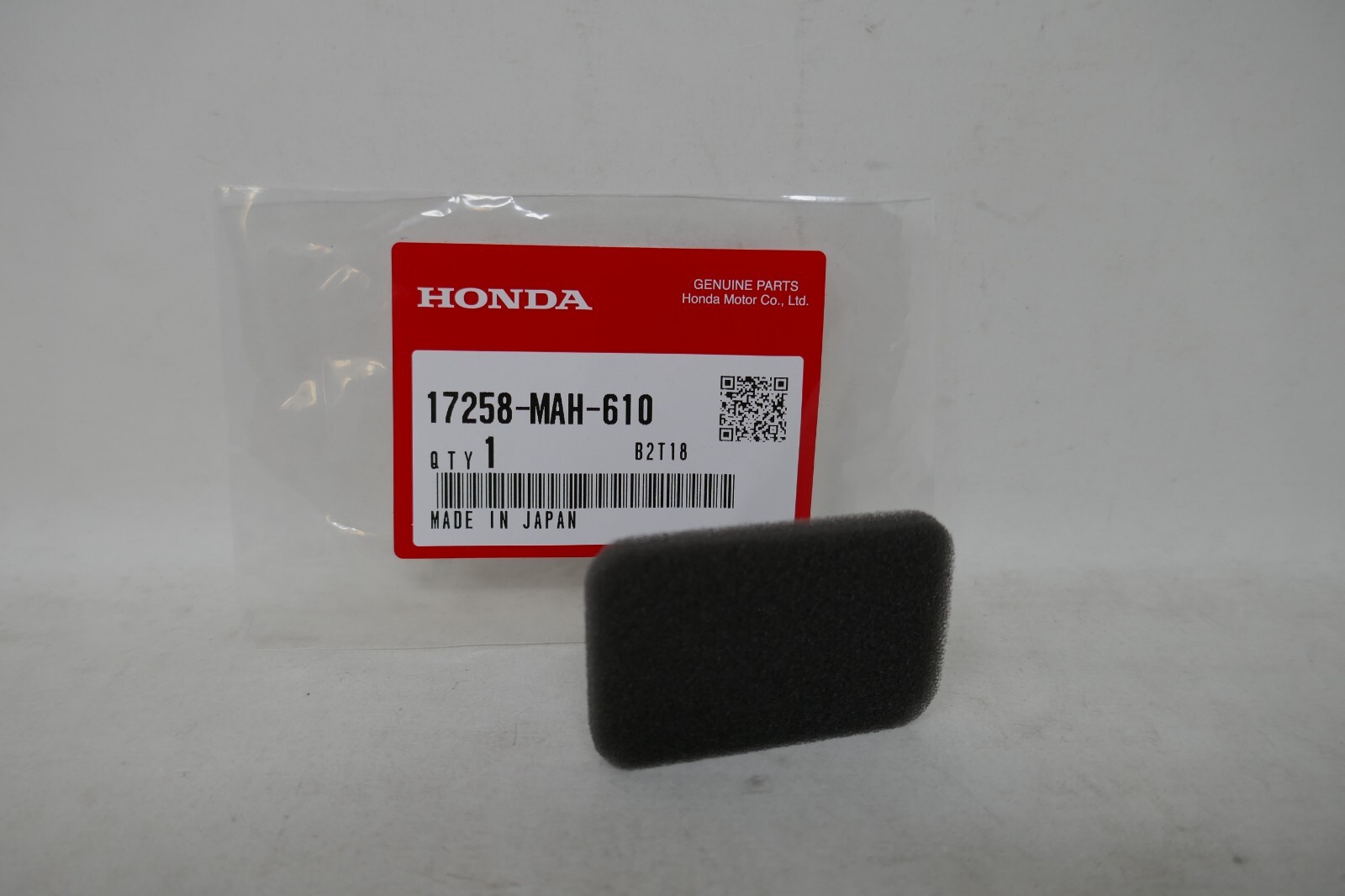1997-2007 Honda VT1100 VT750 Sub Air Cleaner Filter 17258-MAH-610 | OEM ...