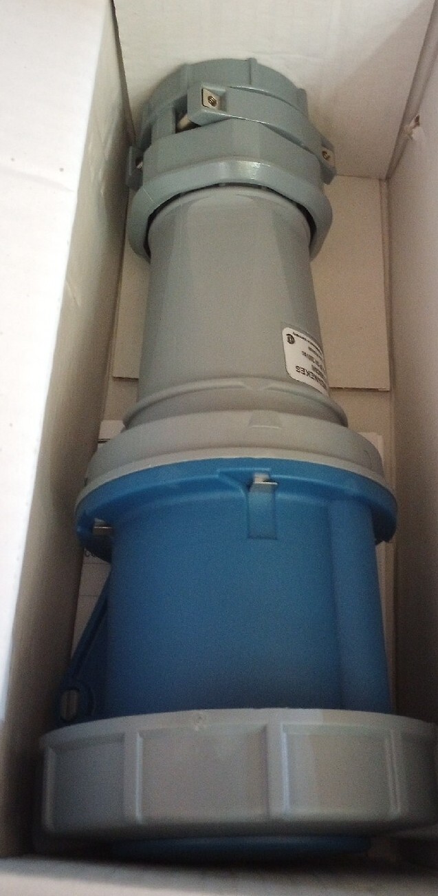 ME 360C6W Mennekes Watertight Connector 60AMP 2P 3W 250VAC | eBay