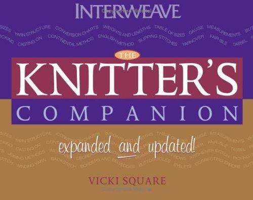Knitter's Companion by Vicki Square (2006, Spiral) for sale online | eBay