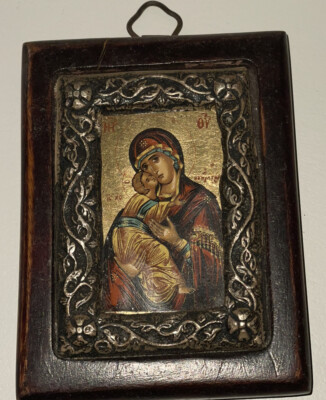 Icons - Greek Orthodox Silver