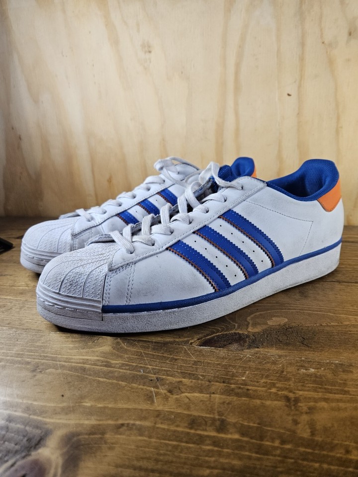 adidas Originals Rivalry vs. Superstar White Orange Blue FV2807 Mens ...