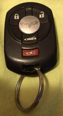 2005-2007 C6 Corvette Genuine GM Keyless Remote Key FOB Transmitter #2 ...