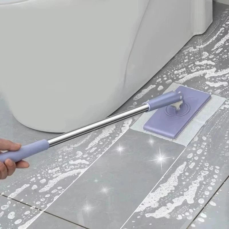 Snap Grip Mini Mop,Zero Touch Mini Mop,No Wash Lazy Mops Wet and Dry ...