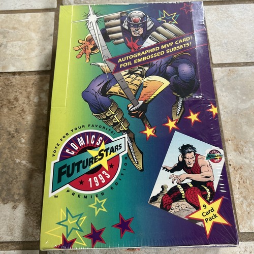 1993 Comics Future Stars Comic Trading Cards Premier Edition Box ...