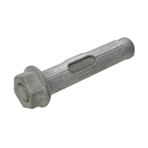 Pack of 5 Galvanised 8mm x 65mm (M6 Thread) Hex Masonry Sleeve Anchor ...