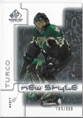 2000-01 SP Game Used MARTY TURCO rookie card #67 | eBay
