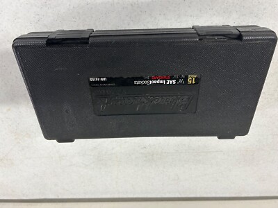 15pc Blackhawk By Proto 1/2" Drive Impact Socket Set SAE 3/8" - 1-1/4 ...