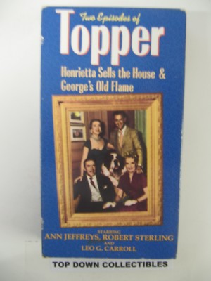 Topper (Two Episodes) Ann Jeffreys, Robert Sterling, Leo G Carroll VHS ...