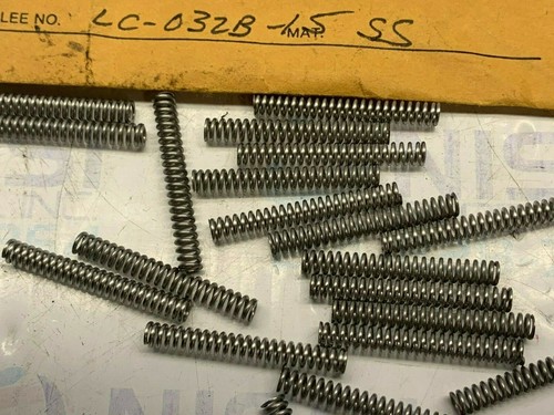 LOT OF 10 LEE SPRING CO. LC 032B 15 SS SPRINGS | eBay