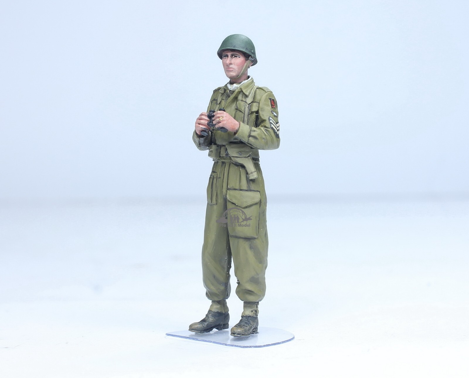 PreSale British Tank Commander (set 2) WW2 1:35 Pro Built Model | eBay