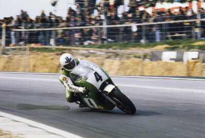 Mick Grant Kawasaki 1976 Motorcycle Racing Old Photo 11 | eBay Australia