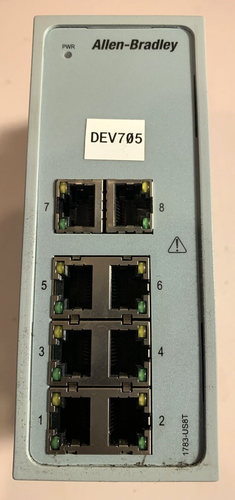 ALLEN-BRADLEY STRATIX 2000 ETHERNET UNMANAGED SWITCH SER A 1783-US8T | eBay