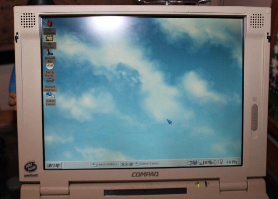 VINTAGE Compaq LTE 5300 2880F Laptop w/Pwr Supply, WORKS: SOLD AS IS | eBay