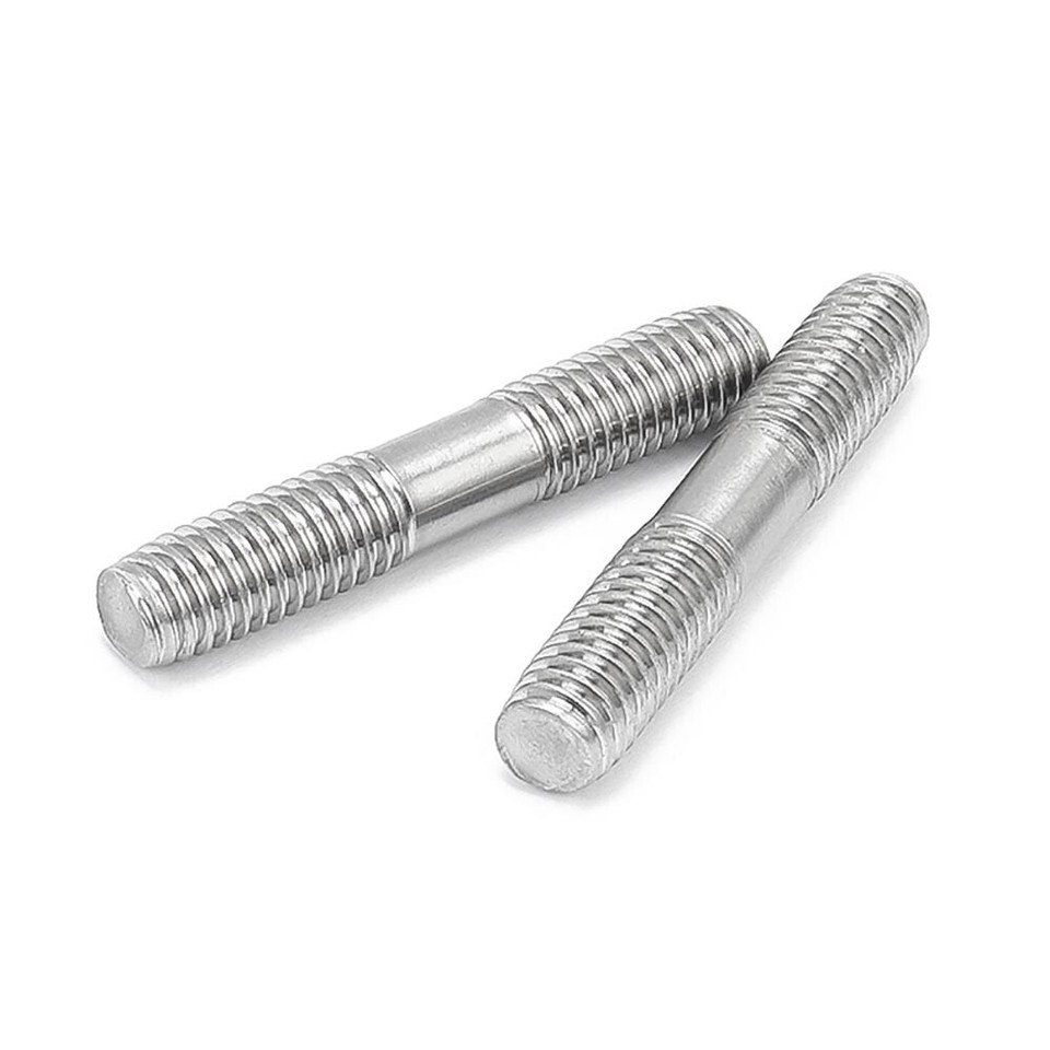 M6 M8 M10 Double End Threaded Stud Bar Rod Bolts 304 (A2) Stainless ...