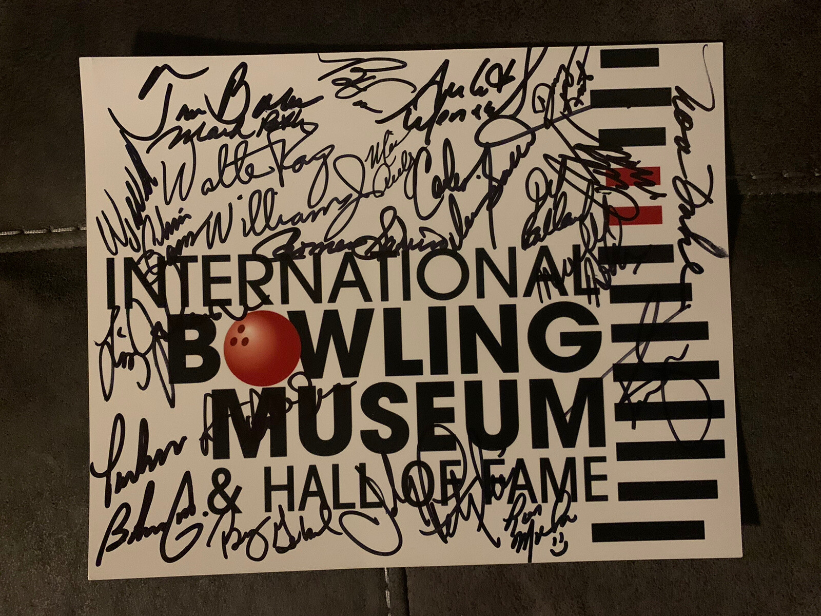 22 Hall Of Fame Professional Bowlers Signed 8 X 10 Photo Pba Bowling ...