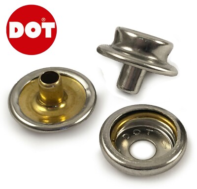DOT Gypsy Studs Caps & Sockets Fastener Set Boat Canvas Canopy Cover ...