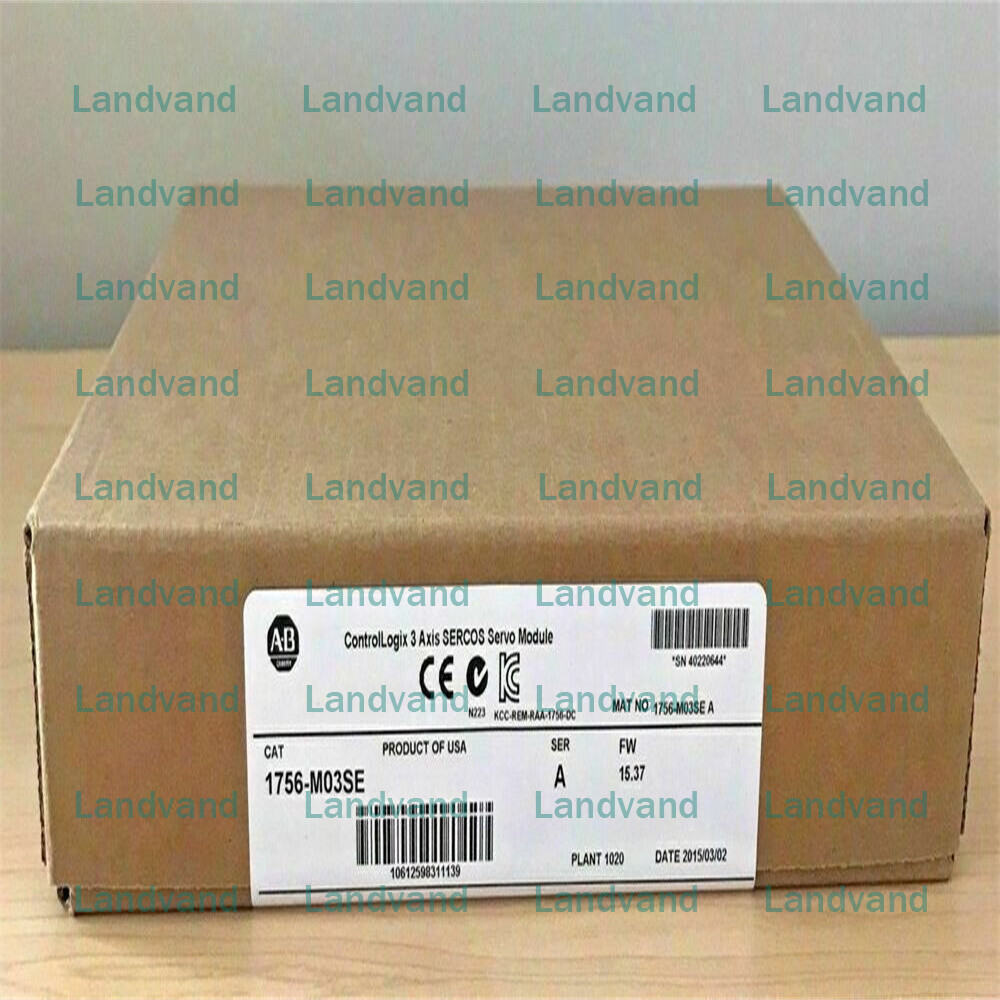 New Factory Sealed AB 1756-M03SE / A 3 Axis SERCOS Interface Module | eBay