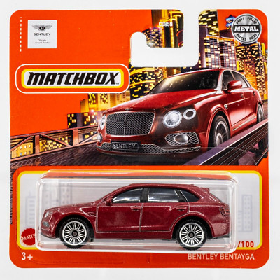 2022 Matchbox #82 Bentley Bentayga CANDY RED BY MULLINER | FSSC | eBay