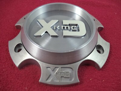 XD Series by KMC Wheels Silver Custom Wheel Center Cap # 844-XD2/4 (1 ...