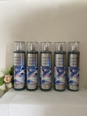 5 New MOONLIGHT PATH BATH & BODY WORKS FRAGRANCE MIST SPRAY LARGE 8 OZ ...