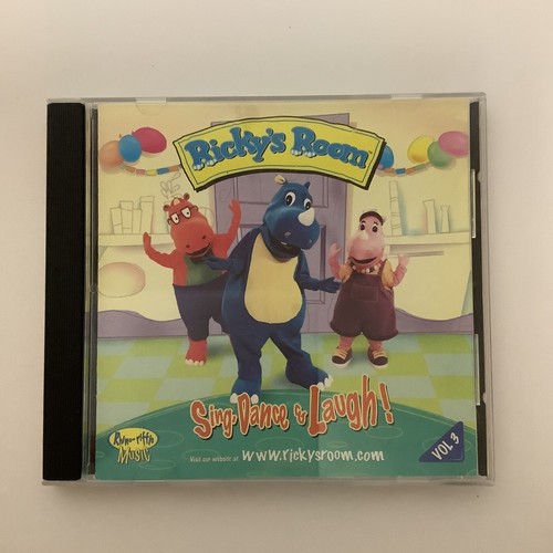 Ricky's Room Sing Dance and Laugh CD Vol. 3 Rhino-riffic Music Kids TV ...