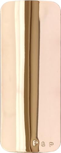 Earrs Sax Clarinet Ligature Plate Brass 18K Pink Gold Plated Made in ...