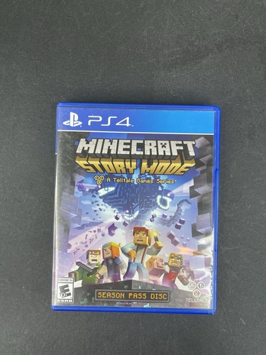 Minecraft Story Mode Season Pass Disc PS4 PlayStation 4 Video Game | eBay