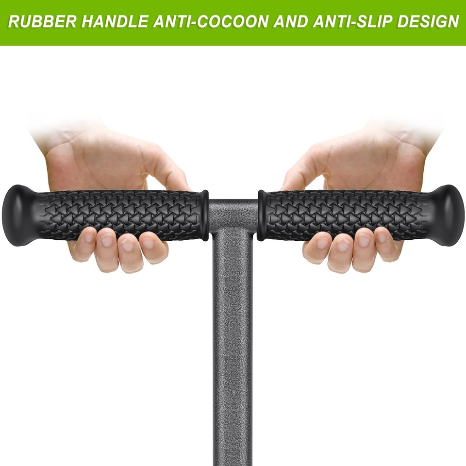 Lawn Coring Aerator, Manual Grass Aerating Tool with Stainless Steel ...