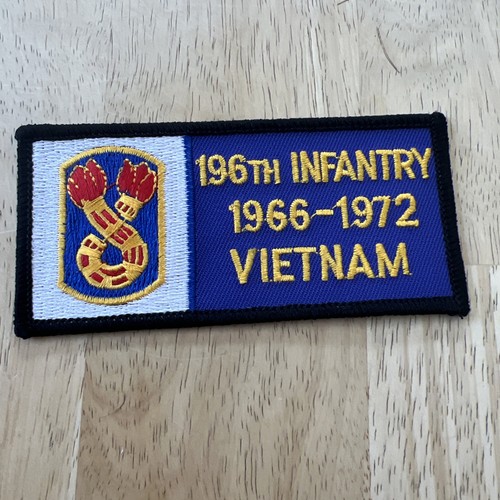 US Army 196th Infantry Brigade Vietnam Patch | eBay