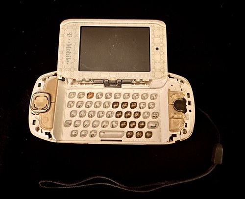 Vintage D-WADE LTD EDITION T-Mobile Sharp Sidekick 3 White PHONE ONLY ...