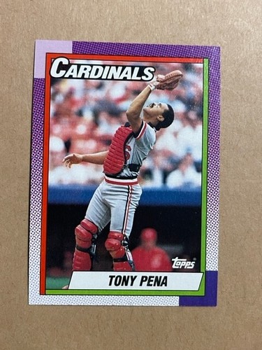 Tony Pena ~ 1990 Topps #115 St. Louis Cardinals | eBay