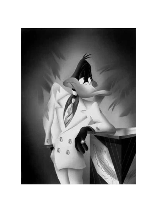 How To Draw Daffy Duck Gangster