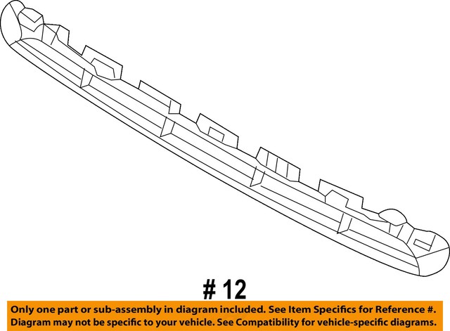 Audi 4G8807899A Genuine OEM Lower Grille for sale online | eBay