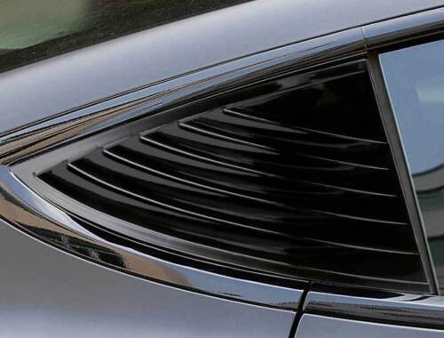 Side Window Louver Shutter Cover Trim For Tesla Model 3 2017~2022 ...