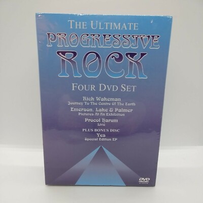 New The Ultimate Progressive Rock Box Set (DVD, 2003, 4-Disc Set ...