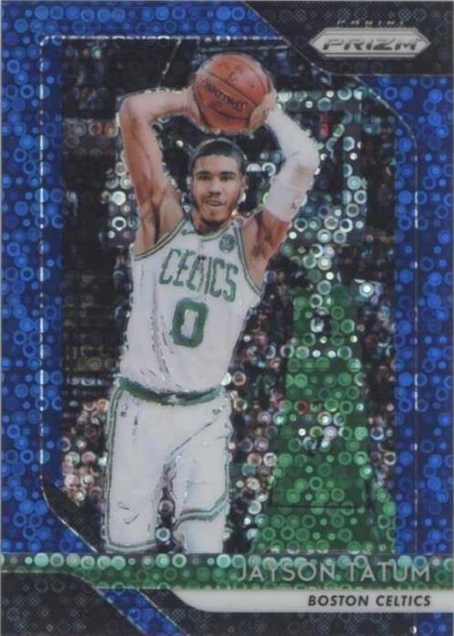 2018-19 Panini Prizm - Jayson Tatum #118 Blue Fast Break Prizm /175 for ...