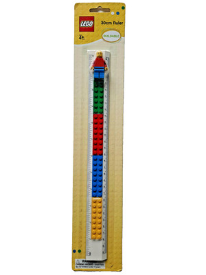 LEGO Buildable 30cm Ruler with Classic Minifigure New & Sealed | eBay