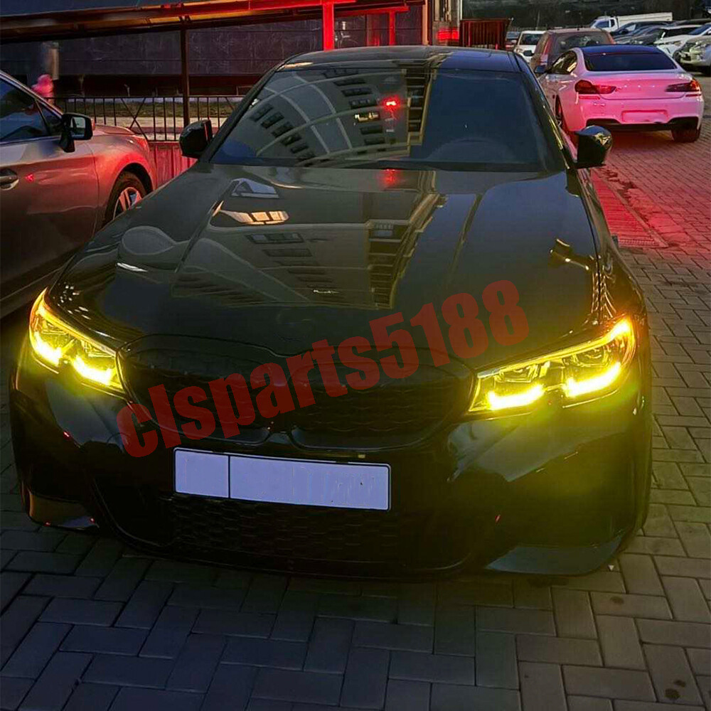 Yellow Angel Eyes DRL LED Boards For BMW G20 330i M340i 2019-2021 ...