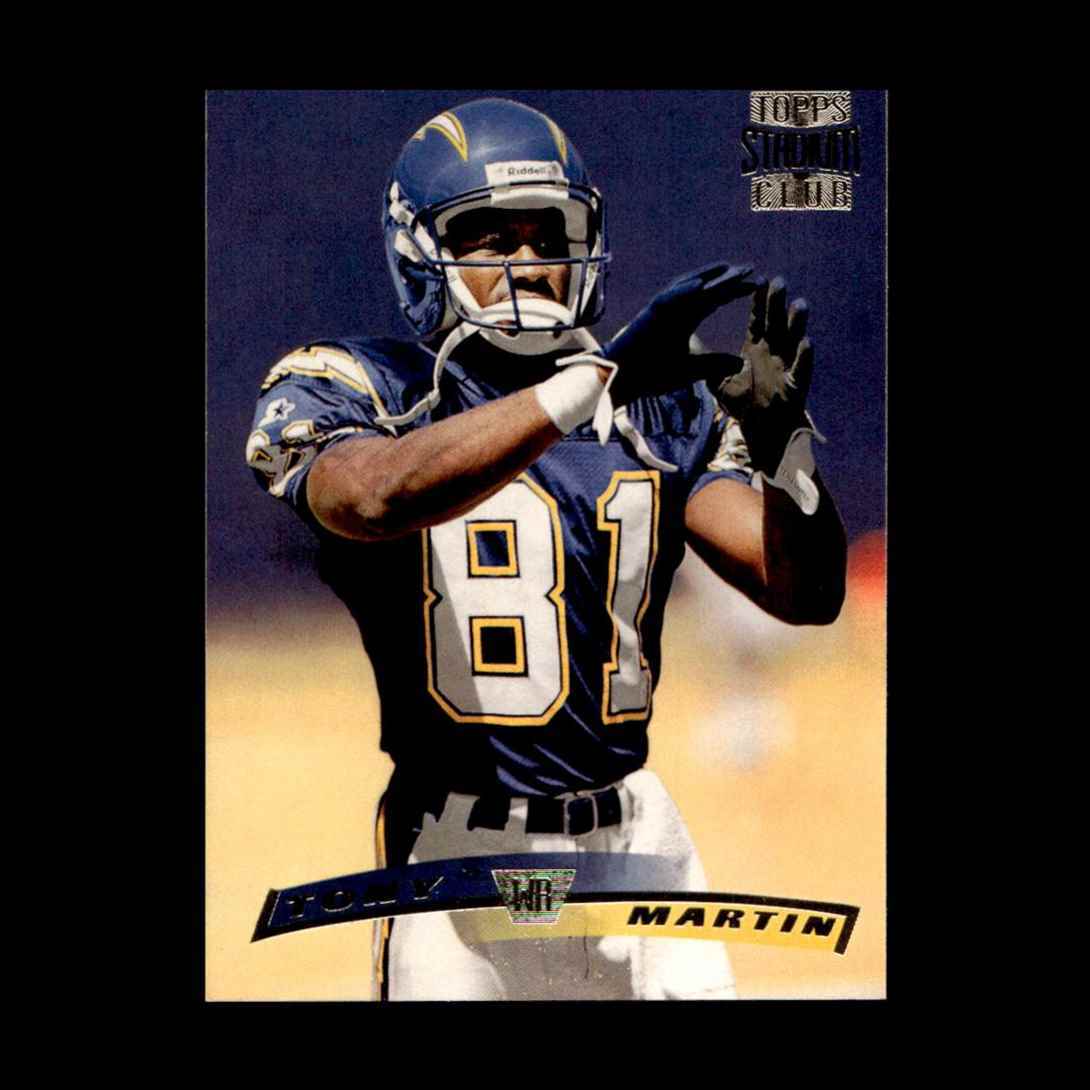 Tony Martin 1996 Stadium Club San Diego Chargers #269 R329B 65 | eBay