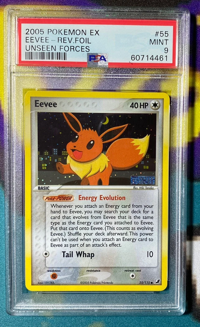 Eevee Pokemon Card Ex
