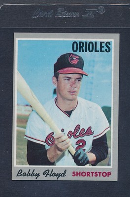 1970 Topps #101 Bobby Floyd Orioles EX *877 | eBay