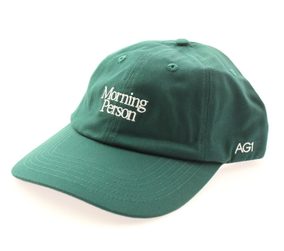NWT - AG1 Adjustable “Morning Person” Hat - One Size Fits All - Green ...
