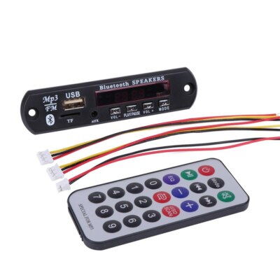 set of 1 MP3 Board 12V ZTV-M011BT 3.5AUX Car Blth4.1 USB new | eBay